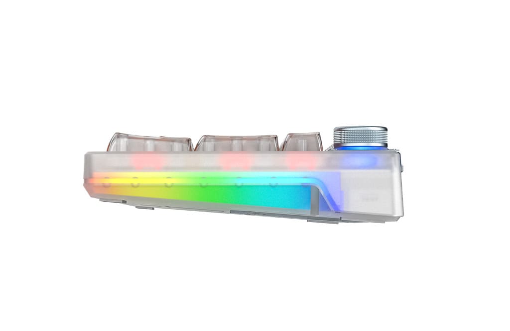 Bàn Phím Cơ Aula F98 Pro Trắng Trong Suốt | 3 MODE , Chính hãng, Giá rẻ | Gearshop